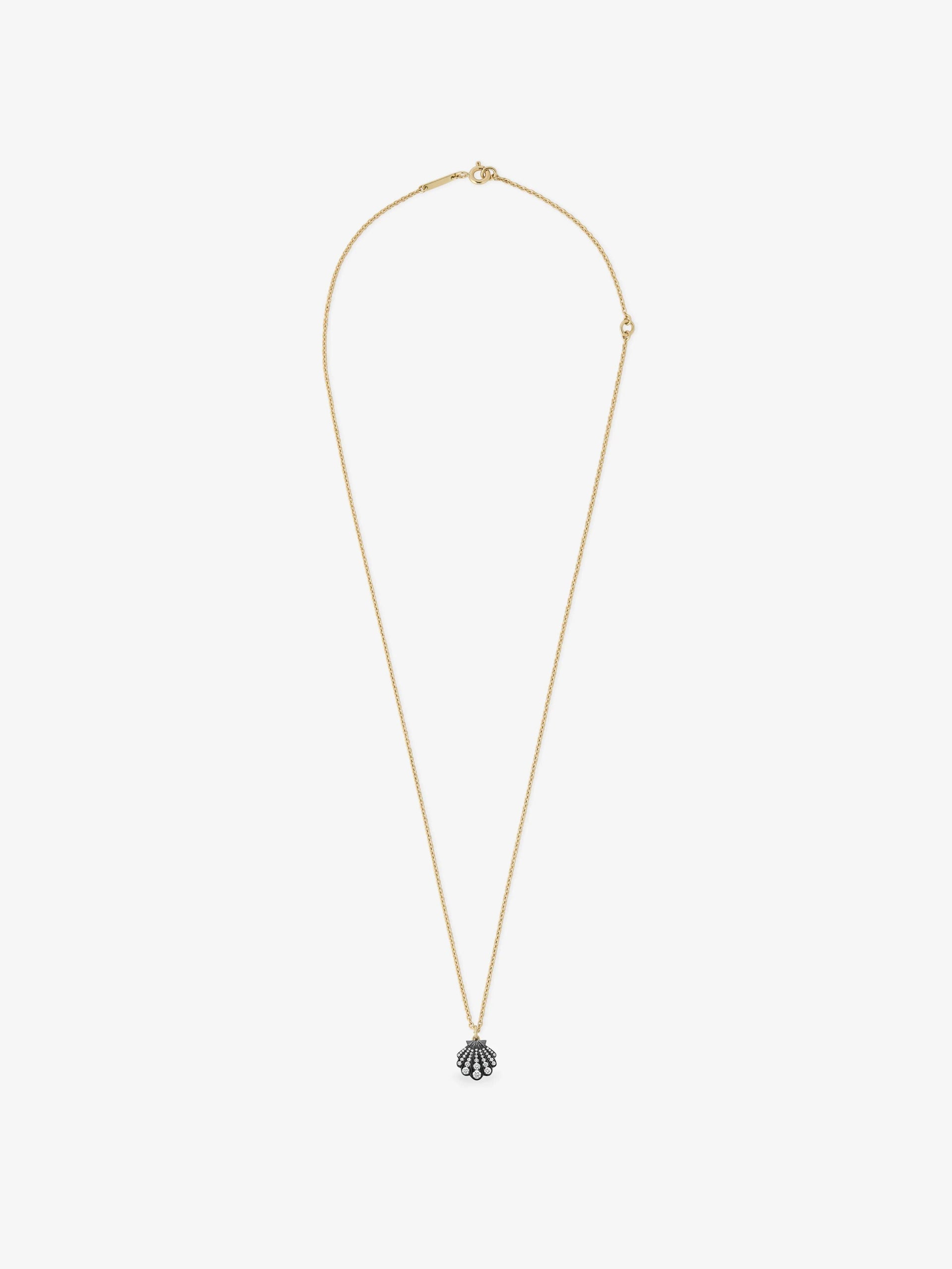 Beaches Mini Shell Diamond Necklace | Jessica McCormack – Jessica ...