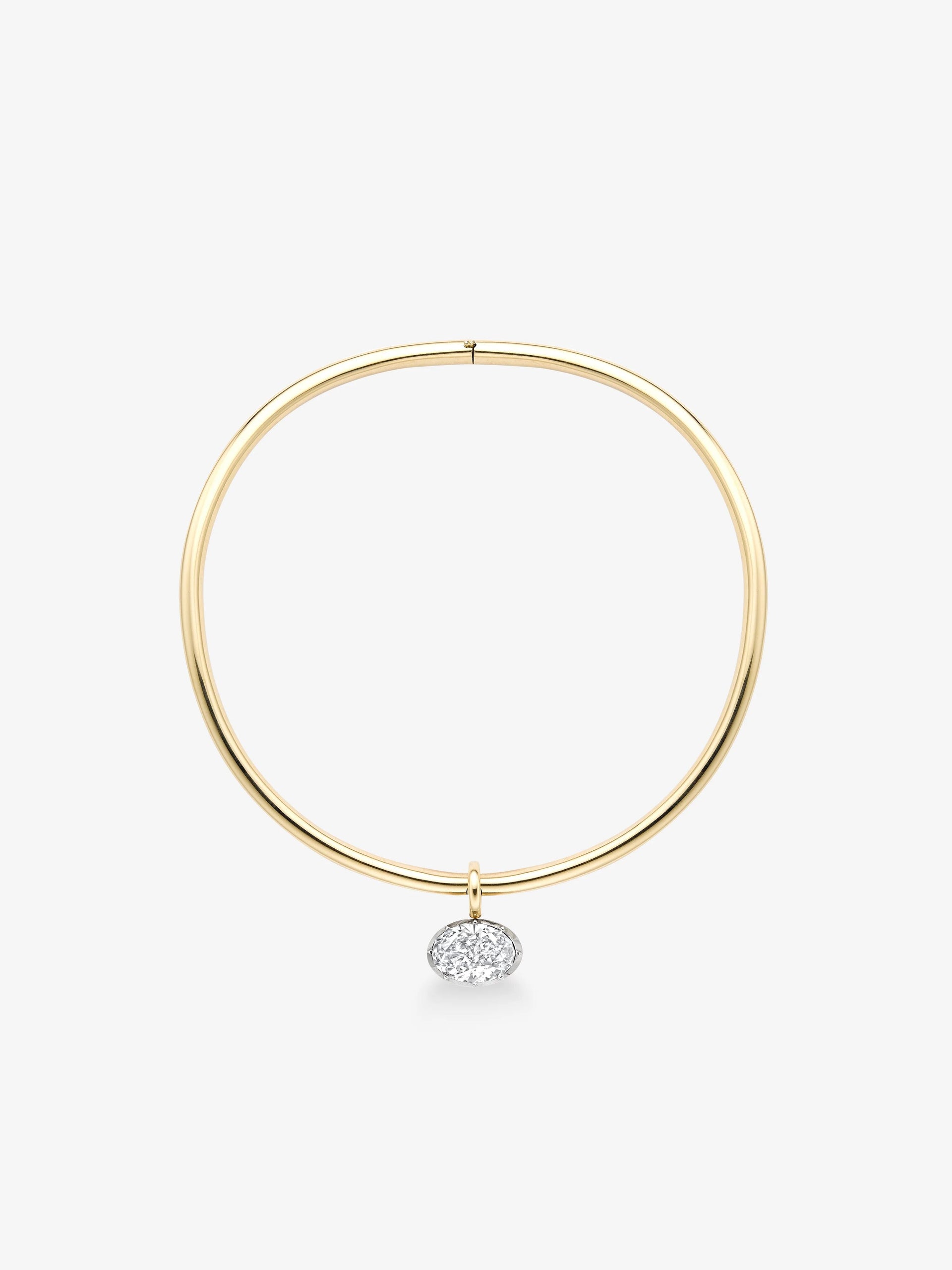 Oval Diamond Torque Necklace | Jessica McCormack – Jessica McCormack US