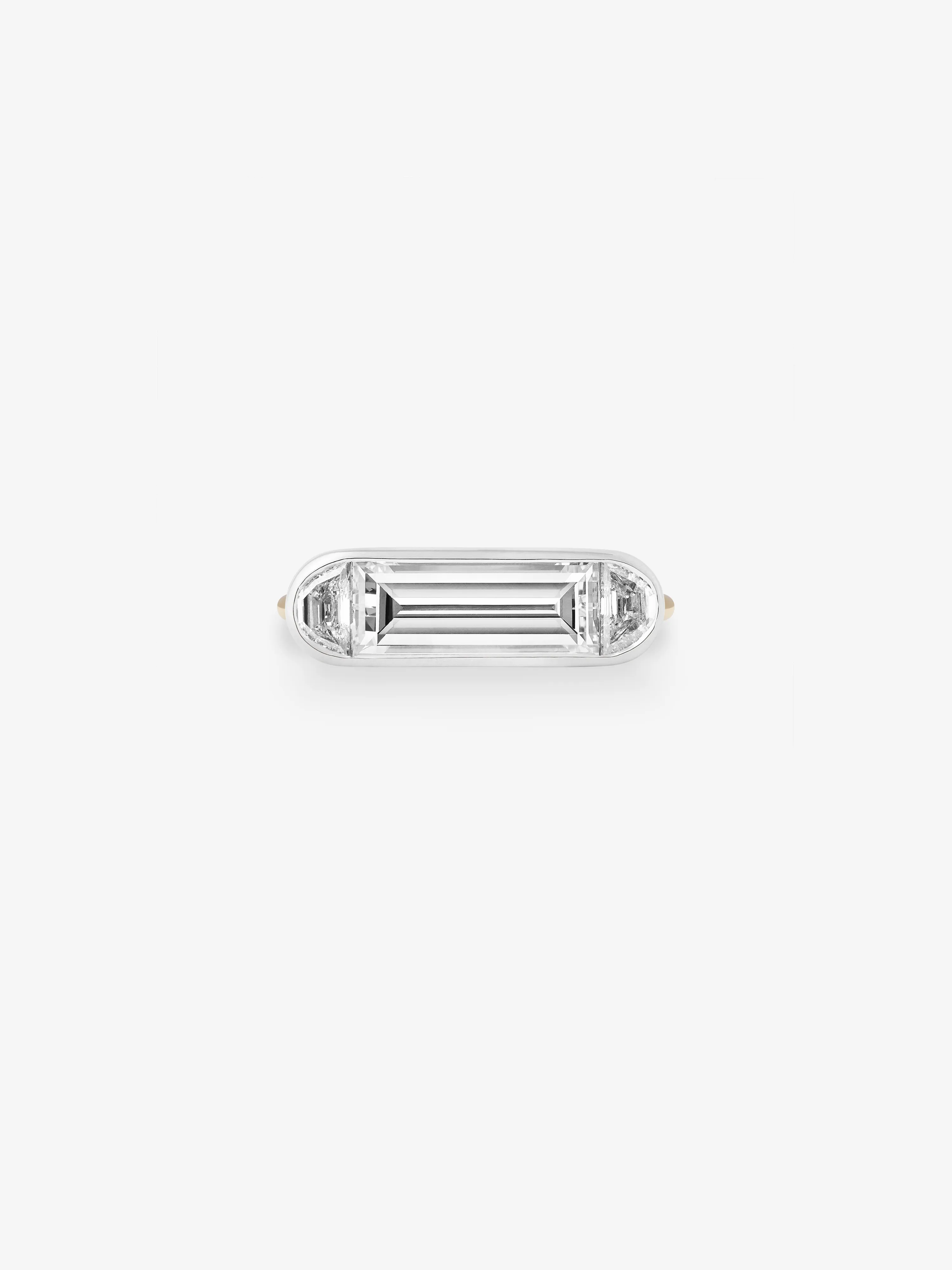 2.20ct East-West Diamond Capsule Ring | Jessica McCormack – Jessica ...