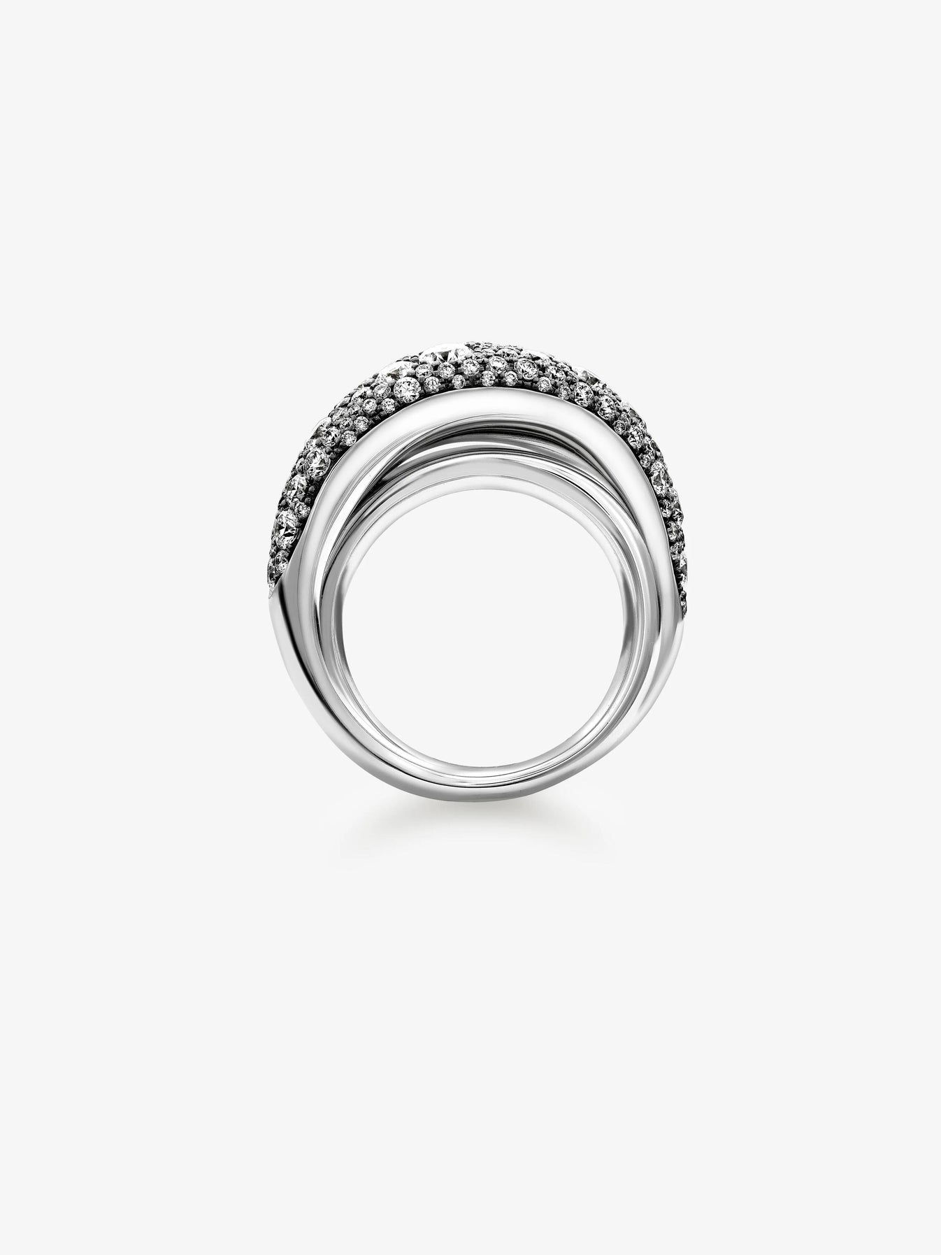Rush Hour Diamond & White Gold Double Take Ring – Jessica McCormack US