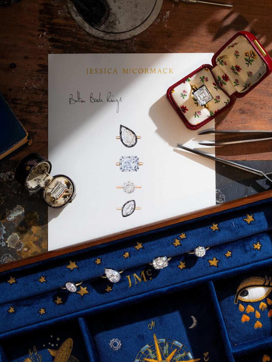 Multi-Shape Diamond Tripset Hoops | Jessica McCormack – Jessica ...